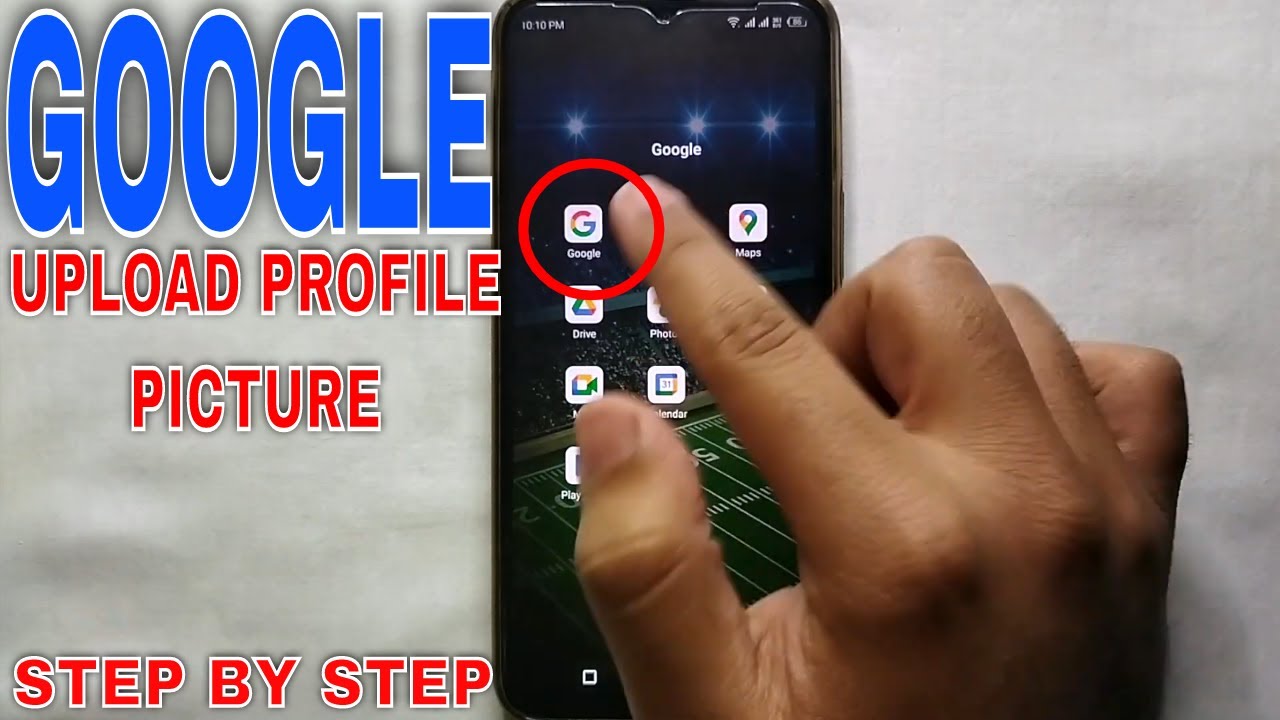 How To Upload Profile Picture On Google Account 🔴 - YouTube
