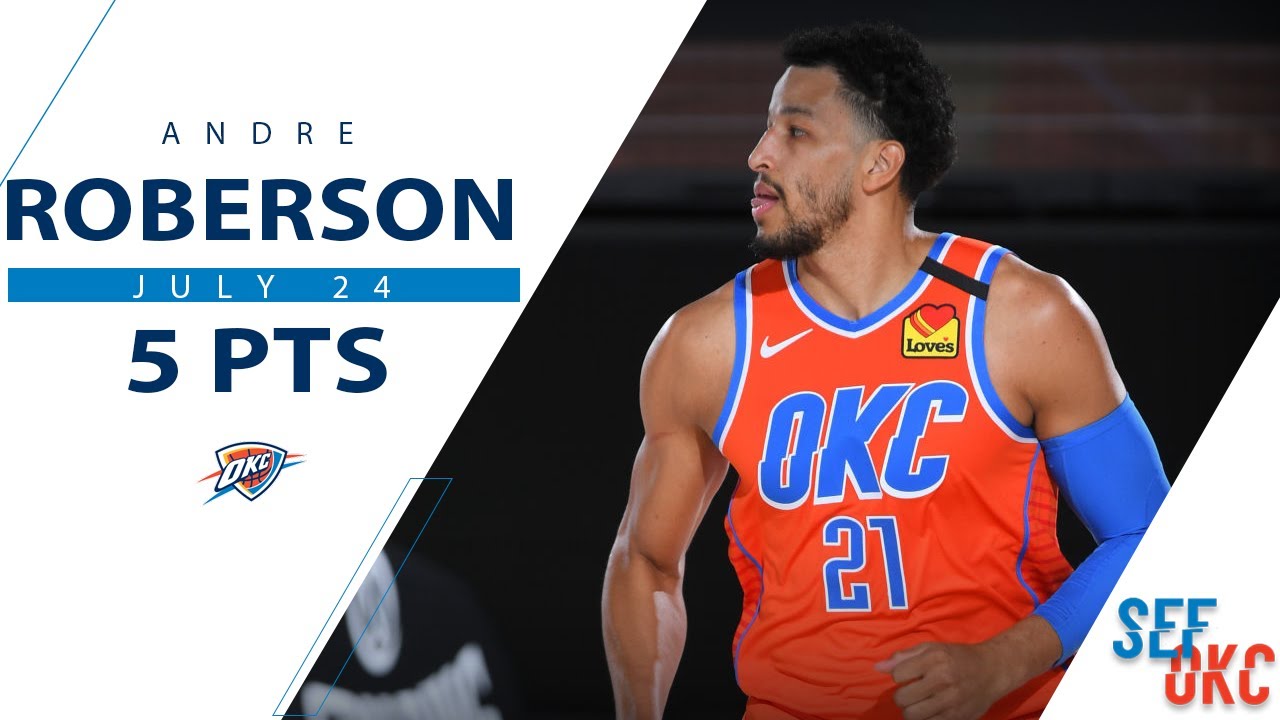 Andre Roberson's Full Highlights: 5 PTS in Return vs Celtics | 2019-20 ...