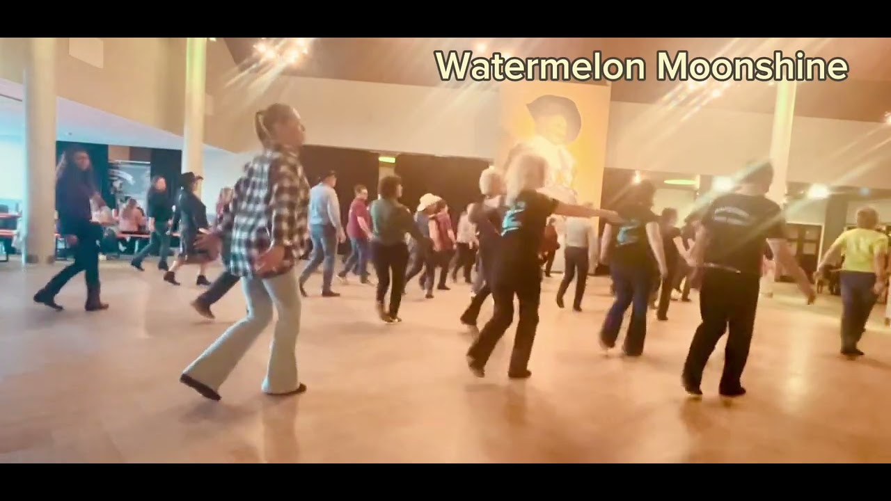 Watermelon Moonshine, line dance - YouTube