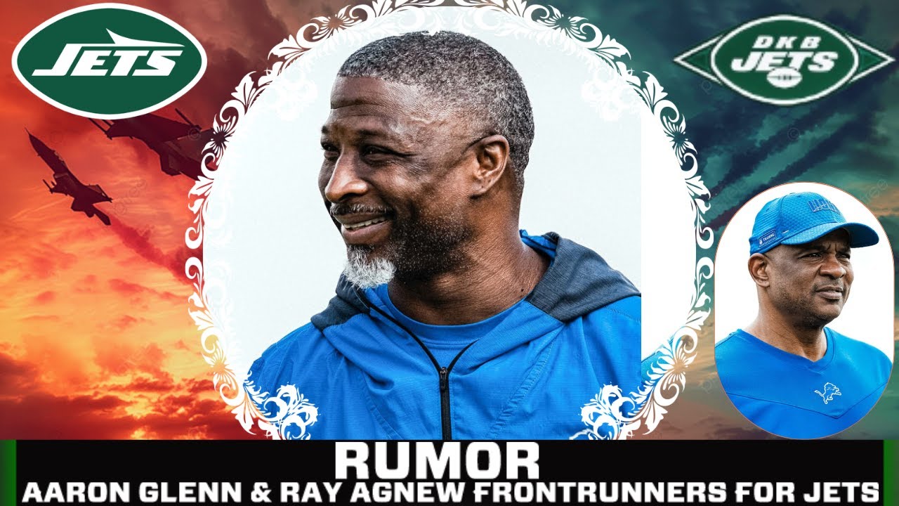 Insider Buzz: Aaron Glenn & Ray Agnew Expected To Win Jets HC/GM Jobs ...