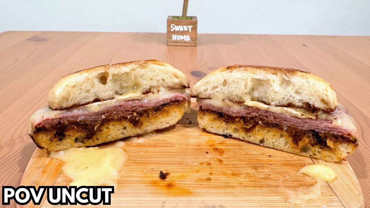 Salami & Kimchi Jam Sandwich | POV Uncut - YouTube