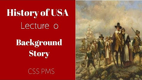 History Of USA | Lectures | CSS PMS - YouTube