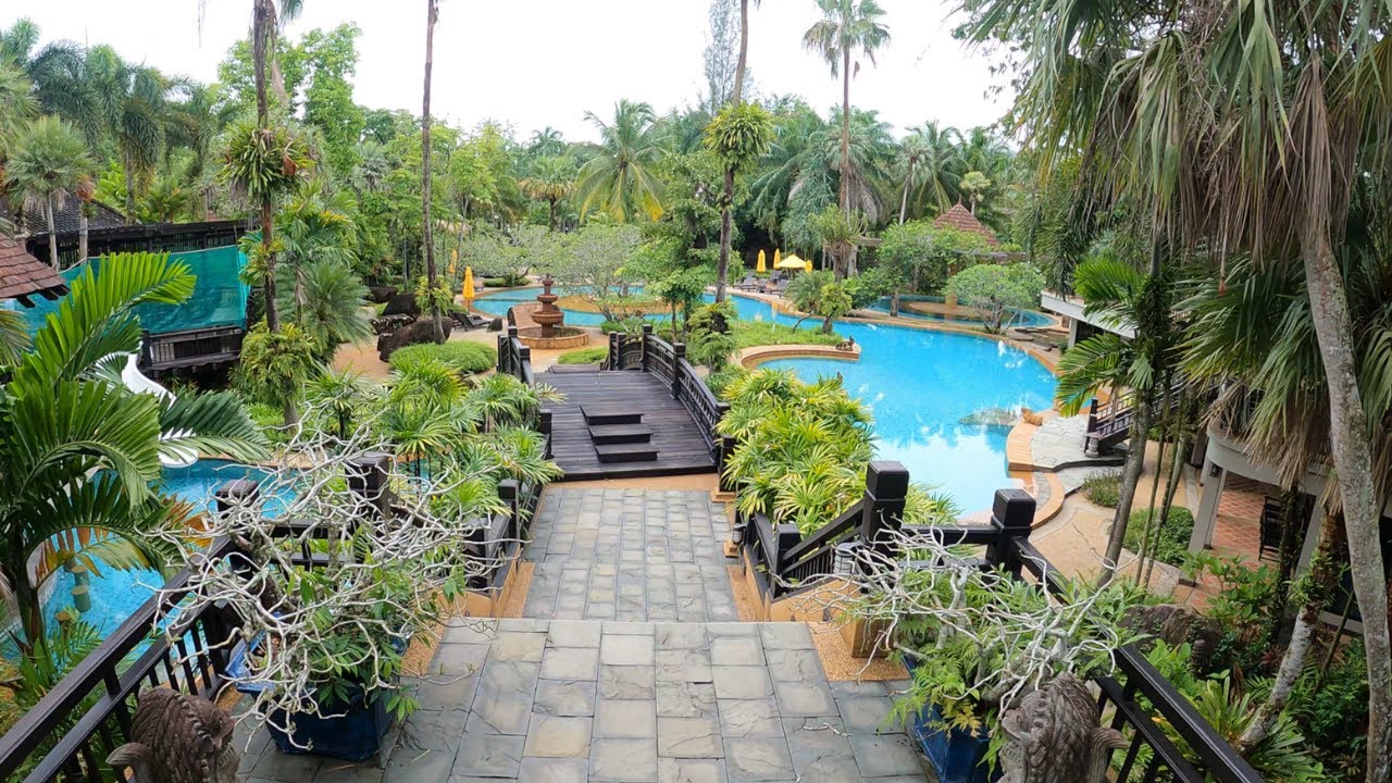 $40 Luxury Hot Spring Resort Thailand - Journey to Phuket - YouTube