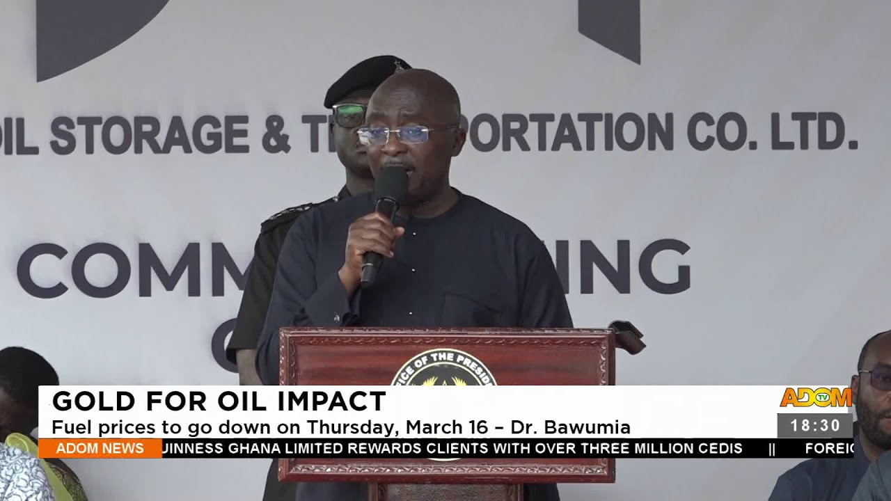 Gold for Oil Impact: Fuel prices to go down on Thursday, March 16 – Dr ...