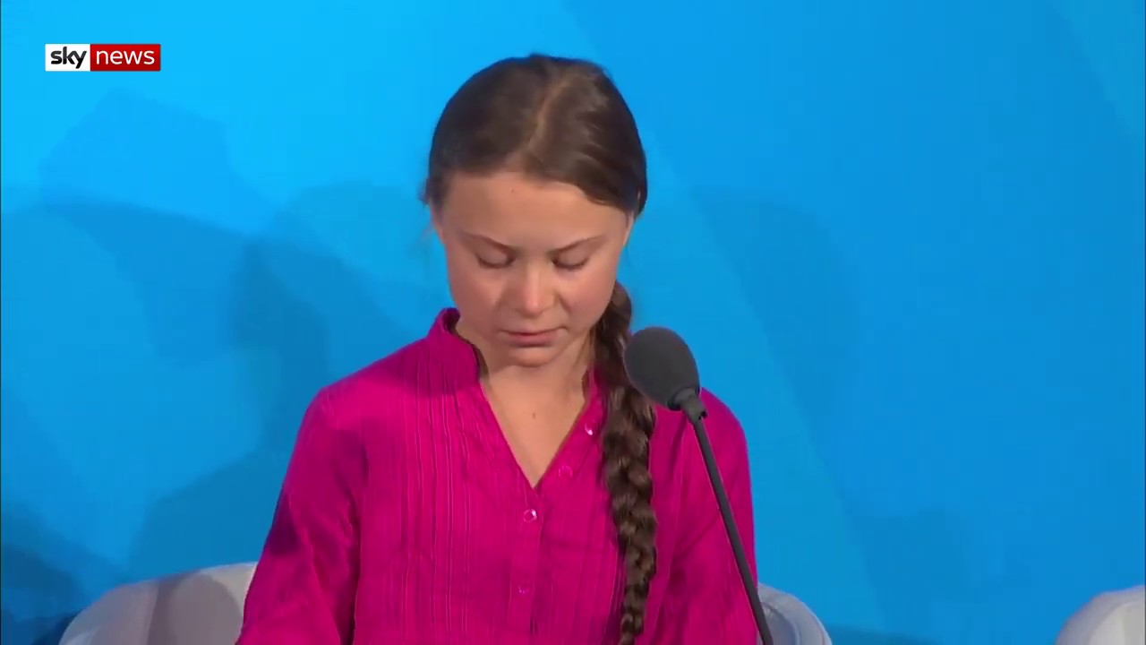 Greta Thunburg's "HOW DARE YOU" powerful concept for humanity's future ...