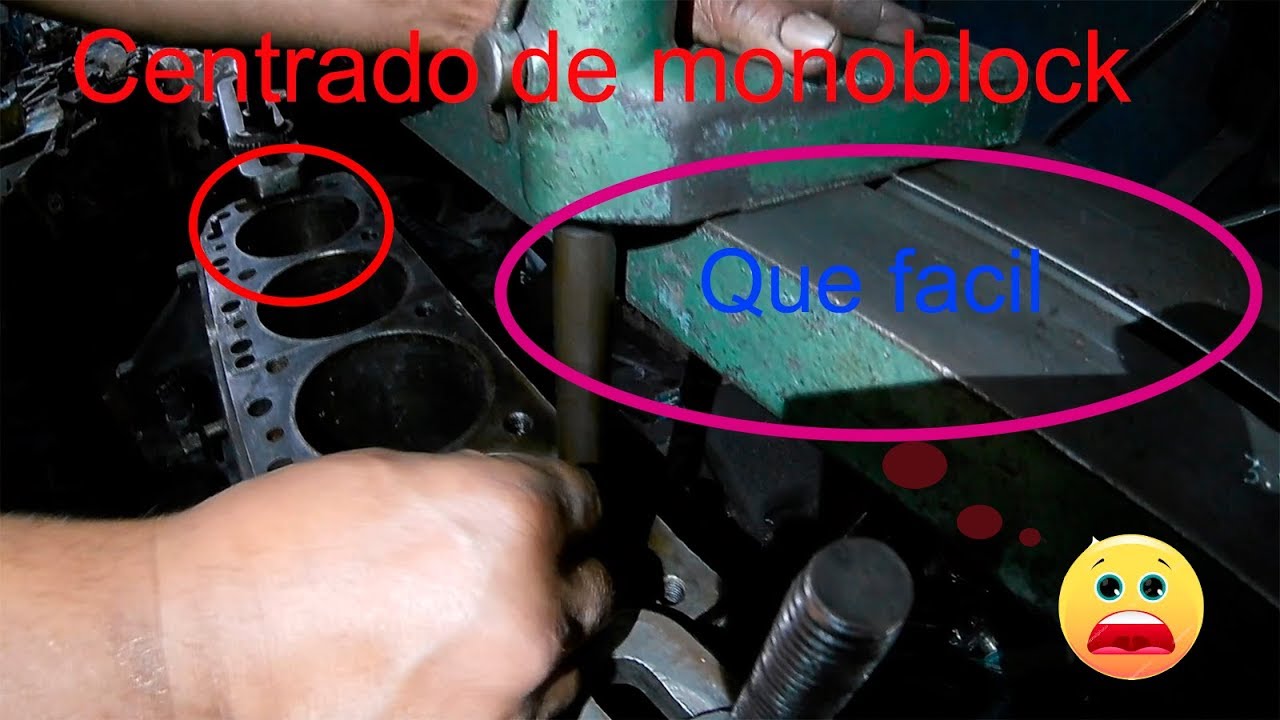 Como rectificar o cortar los cilindros de un monoblock de opel ...
