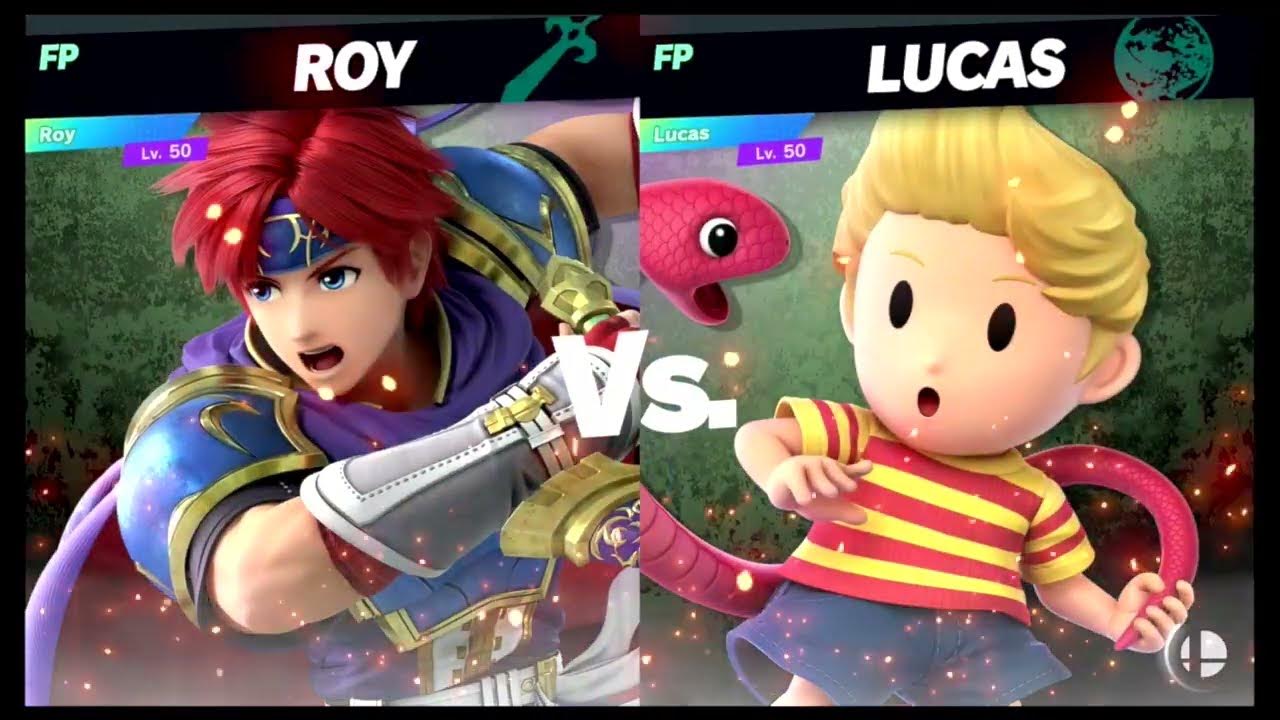 Super Smash Bros Ultimate Amiibo Fights – Roy vs the World #35 Roy vs Lucas - YouTube