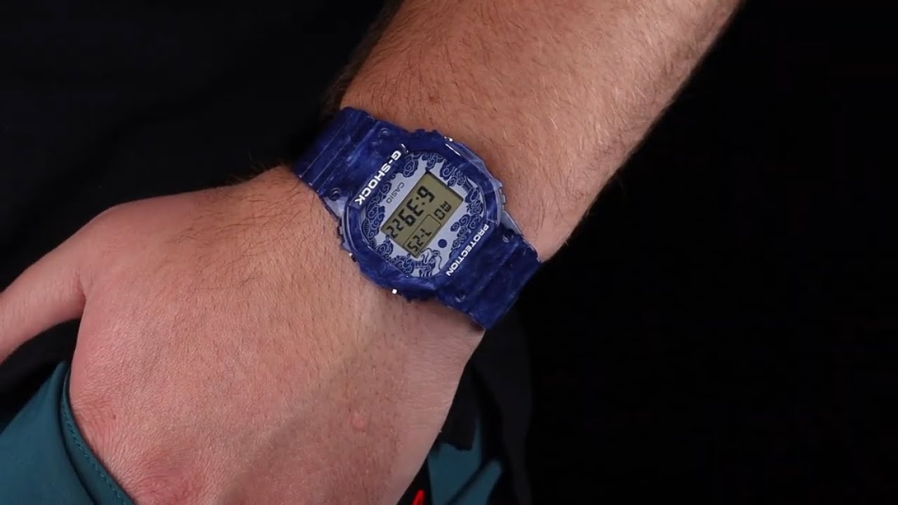 Casio Porcelain Dragon Blue Series! - YouTube