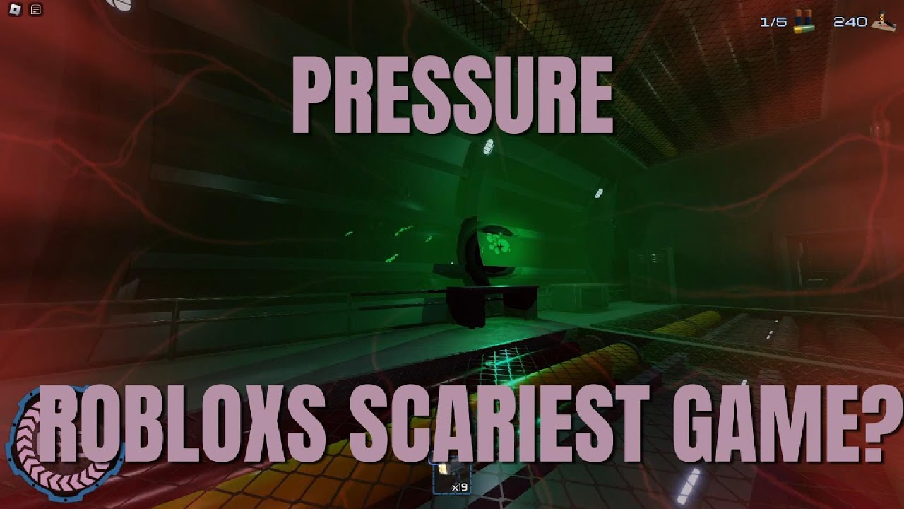Is Roblox PRESSURE Really that SCARY? - YouTube