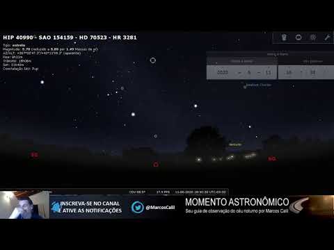 10/06/20 à 17/06/20 - Saiba como observar a Lua próxima de Marte ...