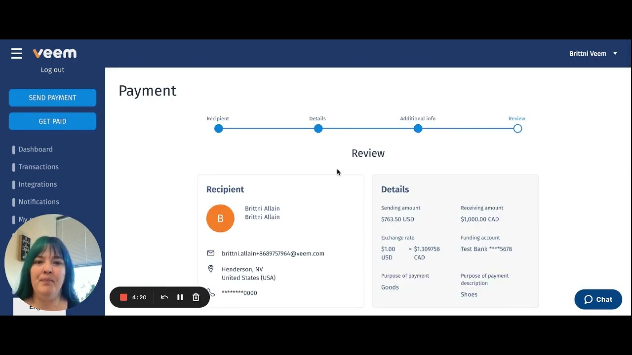 How to send a draft payment - YouTube