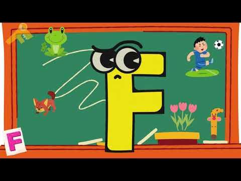 Letter F Song | Phonics and Letter Recognition with ABCD Phonics Song ...