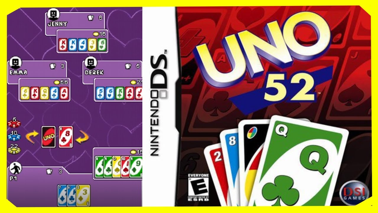 Uno 52 Gameplay (Nintendo DS) - YouTube