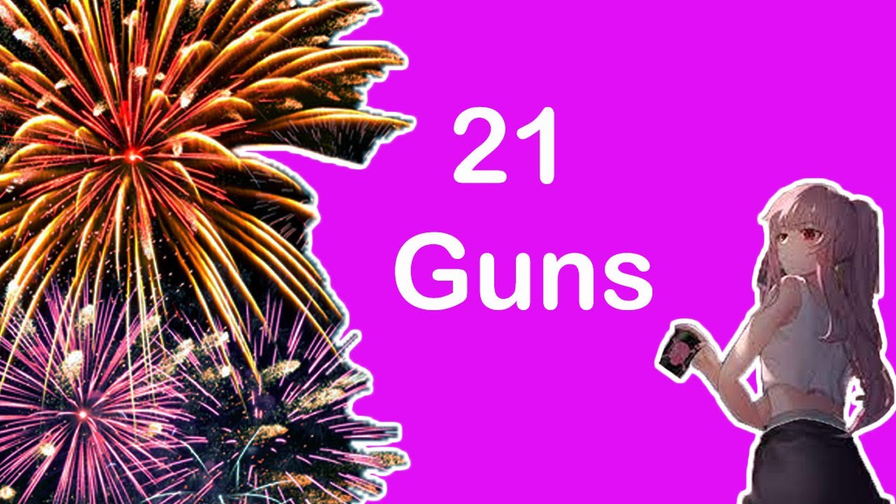 【Hololive En/Mori Calliope】21 Guns - Green Day (with Lyrics) 【中英字幕 ...