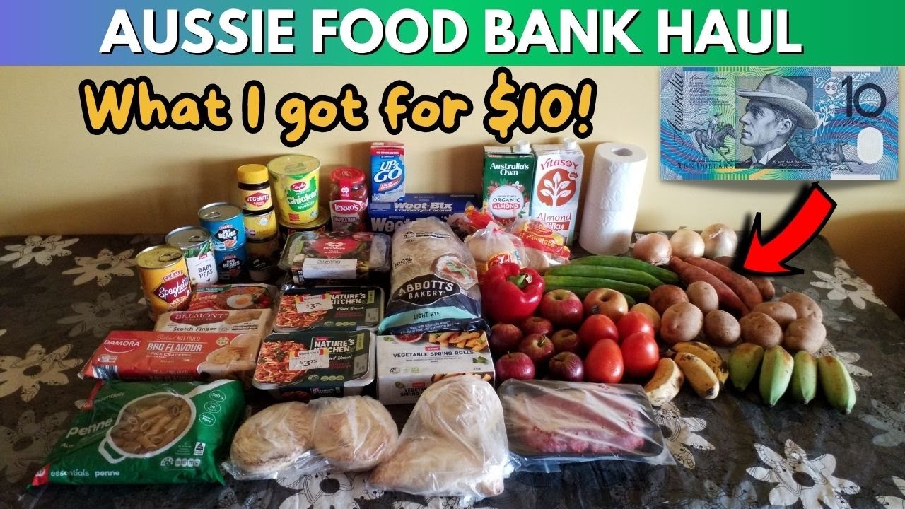 FOOD BANK HAUL: My $10 Food Pantry Parcel in Queensland, Australia ...