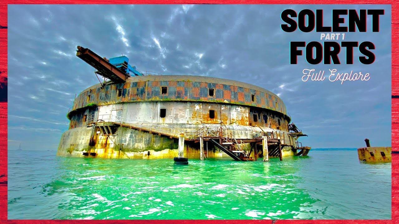 ABANDONED UK SEA FORT | Horse Sand Fort - Portsmouth - YouTube