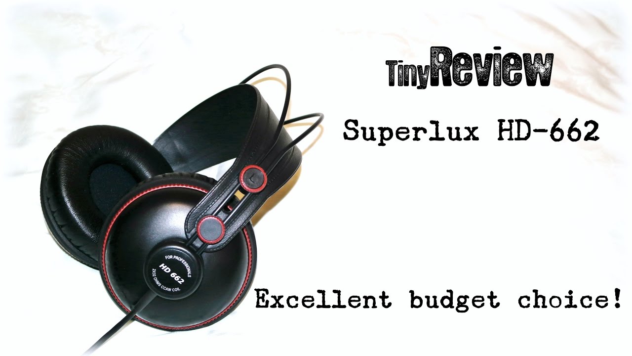 Superlux HD 662 review - YouTube