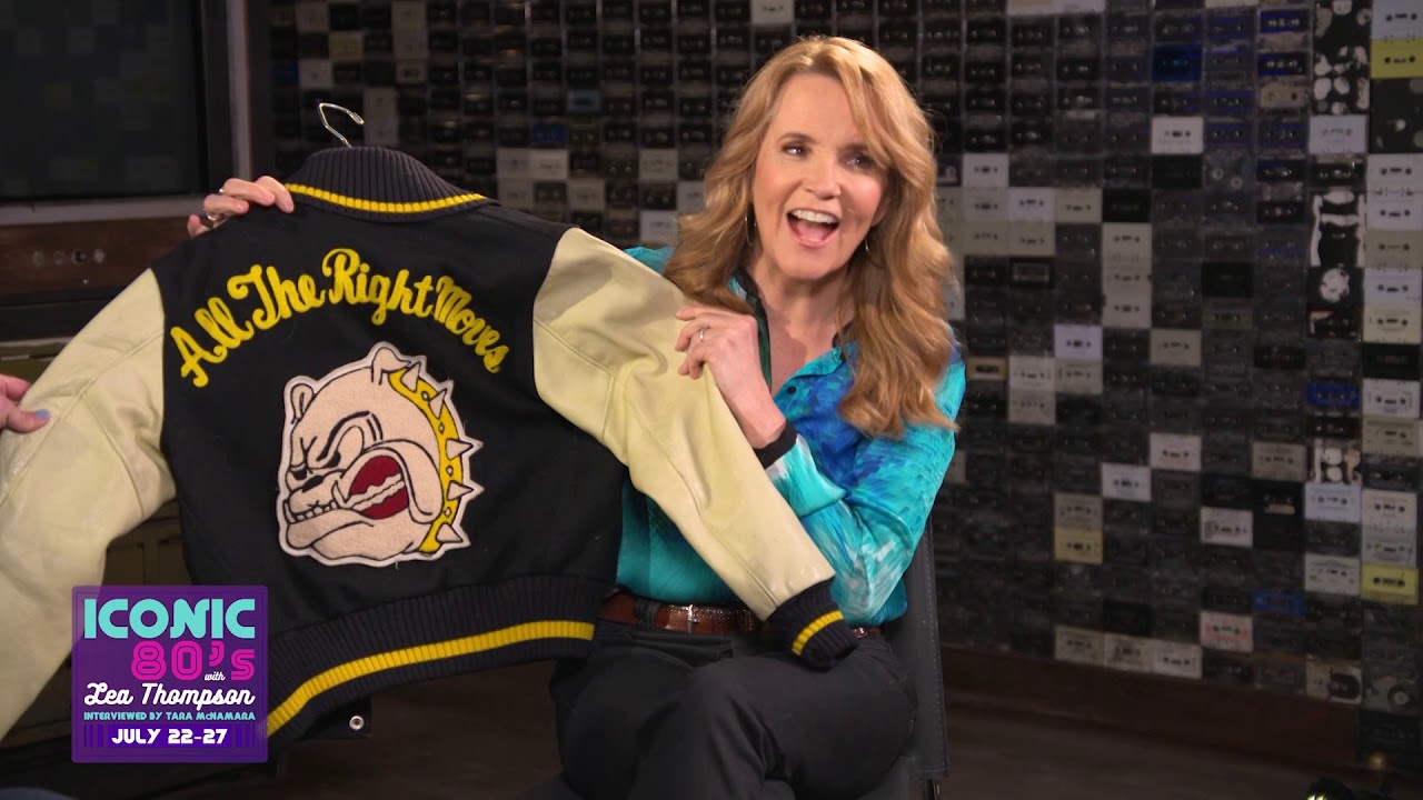 Lea Thompson On... Crew Jackets | Iconic 80's on HDNET MOVIES - YouTube