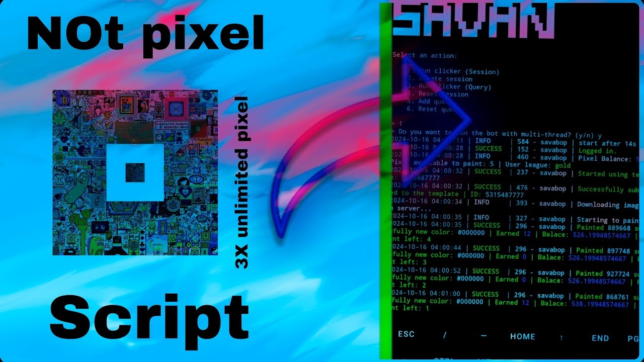 not pixel || Android pc || unlimited pixel || script || @not pixel #airdrip - YouTube