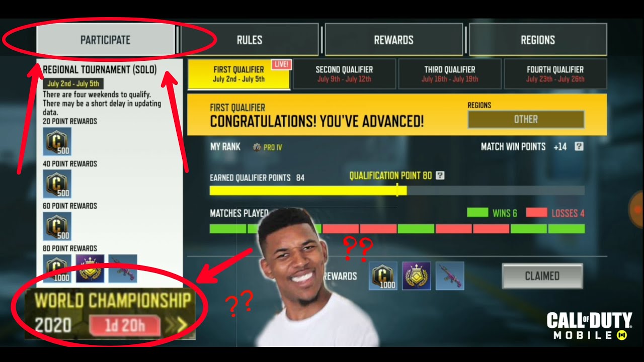 How to participate in #CODM In-game world championship | Go and ...