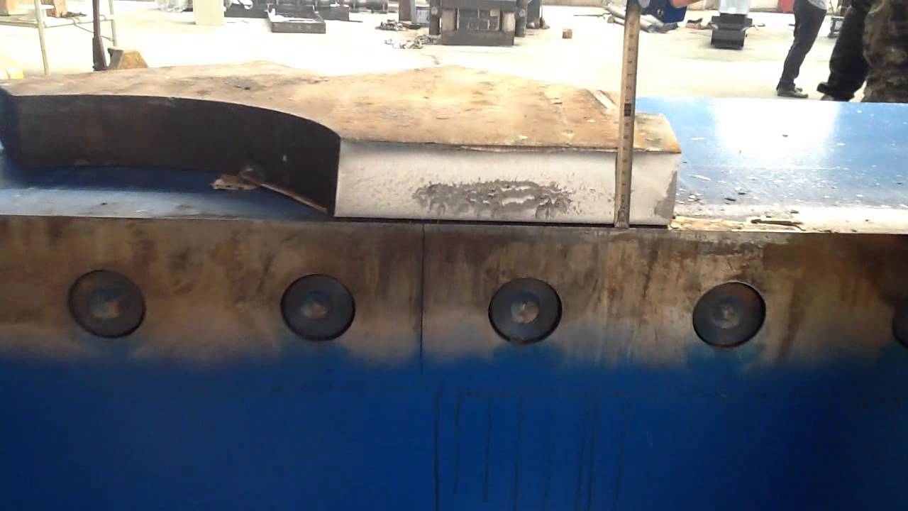 400Ton (4000KN ) metal scrap shear (can cut up to 100mm thick steel bar ...