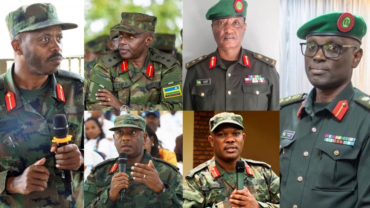 ABAGENERAL BASHYA 17 BAHAWE IPETI RYA BRIGADIER GENERAL NA PEREZIDA ...