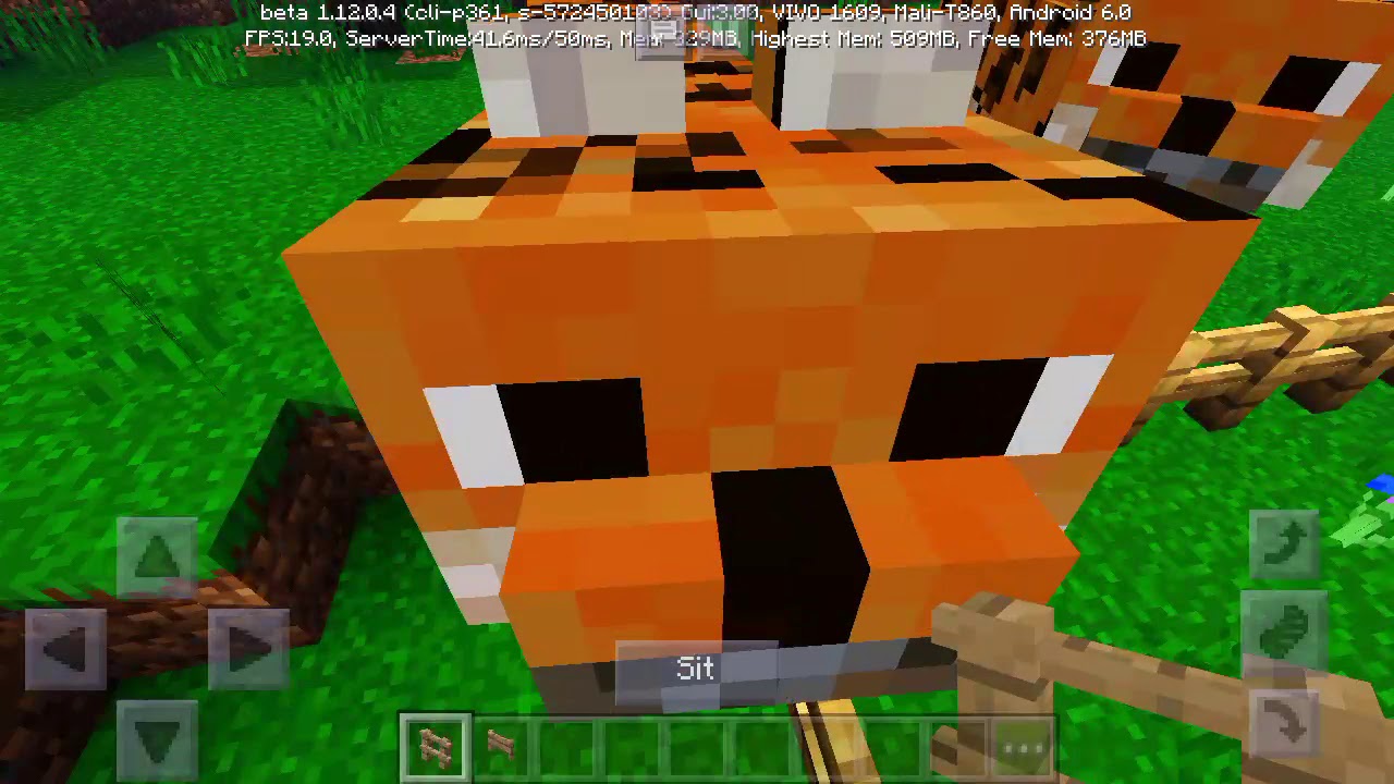Taming my tiger and training them in minecraft (ep.2) - YouTube