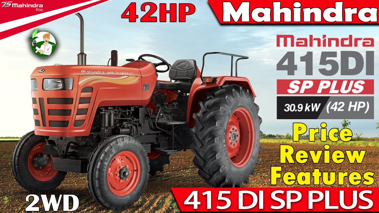 MAHINDRA 415 DI SP PLUS ( 2WD ) ( 42HP ) On Road Price, Review ...