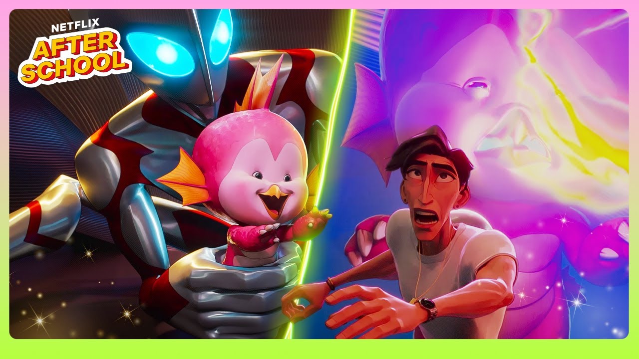 Ultraman VS Baby Kaiju 💥👶 Ultraman: Rising | Netflix Family - YouTube