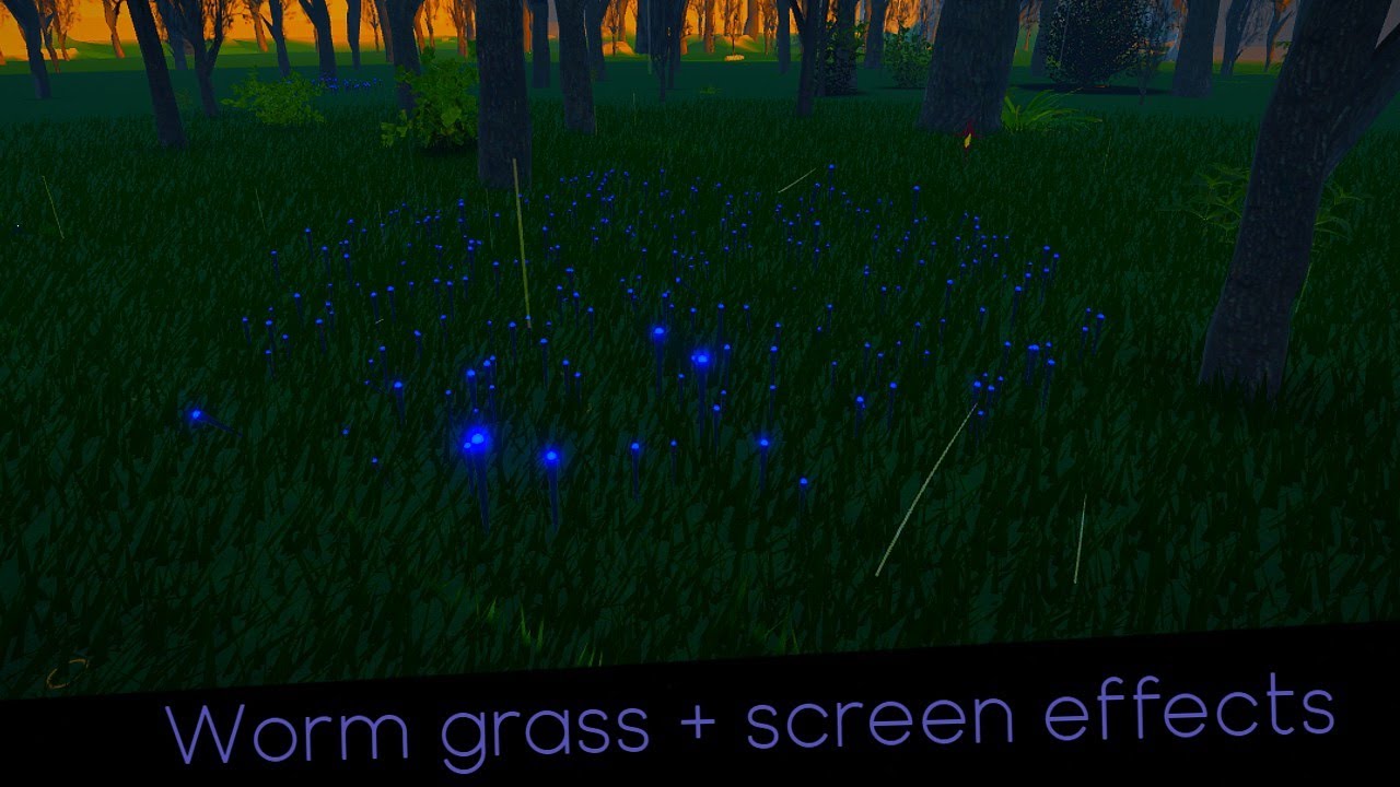 New lizard uptade!! Worm grass and screen effects // roblox lizard game ...