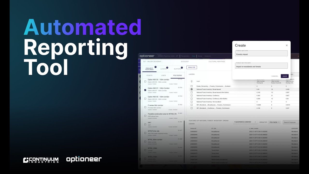 Automated Reporting Tool in Optioneer - YouTube