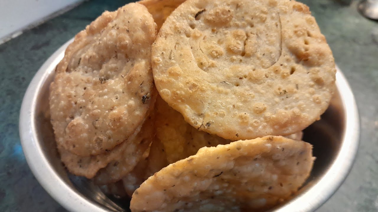 Masala puri recipe | Tea time snack | मसाला पुरी रेसिपी | Khana Khajana ...