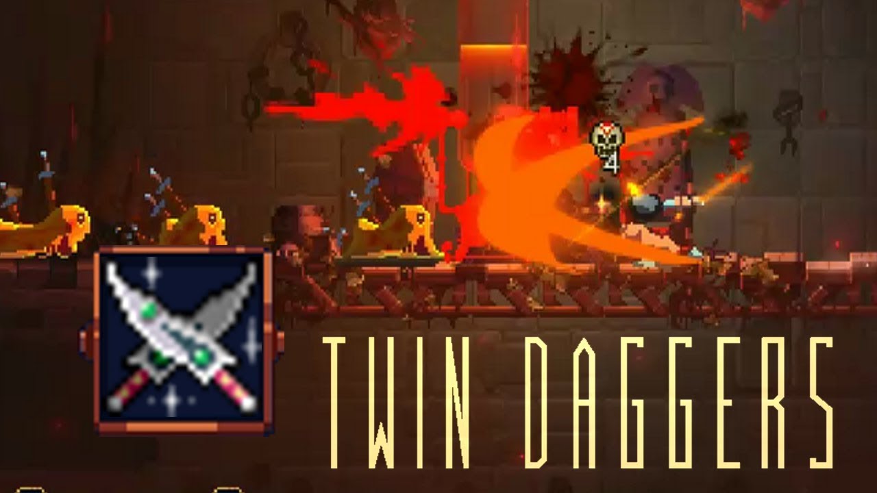 Dead Cells - Twin Daggers (level 1) only run - YouTube