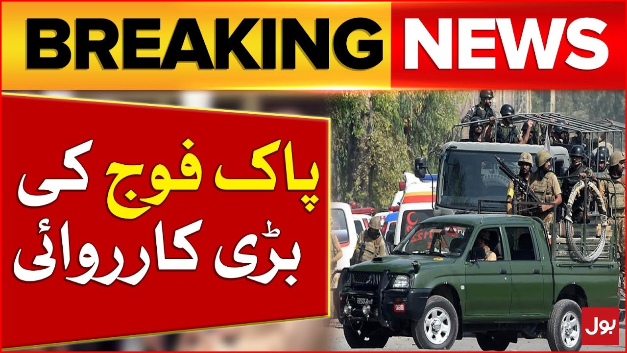 Pak Foj Major Operation In Pak Afghan | ISPR | Latest Updates ...
