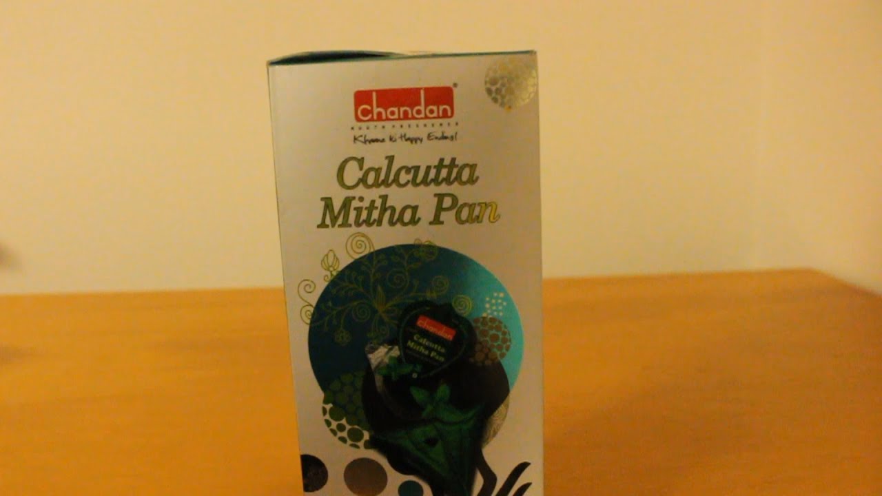 calcutta mitha pan review, indian sweet review, completely random ...