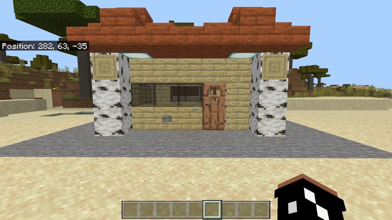 Working Doorbell In Minecraft. - YouTube