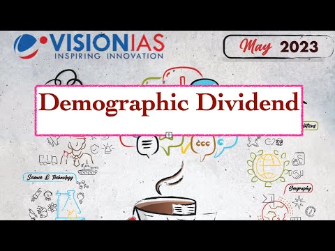 Demographic dividend || 1st and 2nd demographic dividend #upsc # ...
