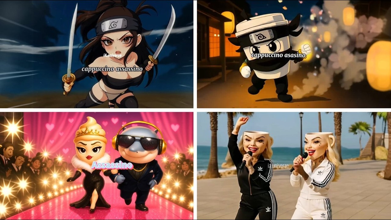 BRAINROT ANIME OPENING - GIRL BRAINROT BABY BRAINROT ON A WORK BARBIE ...