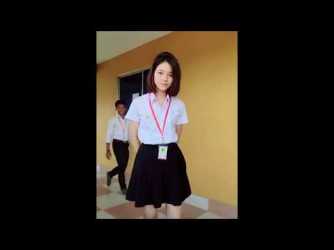beautiful student in tiktok