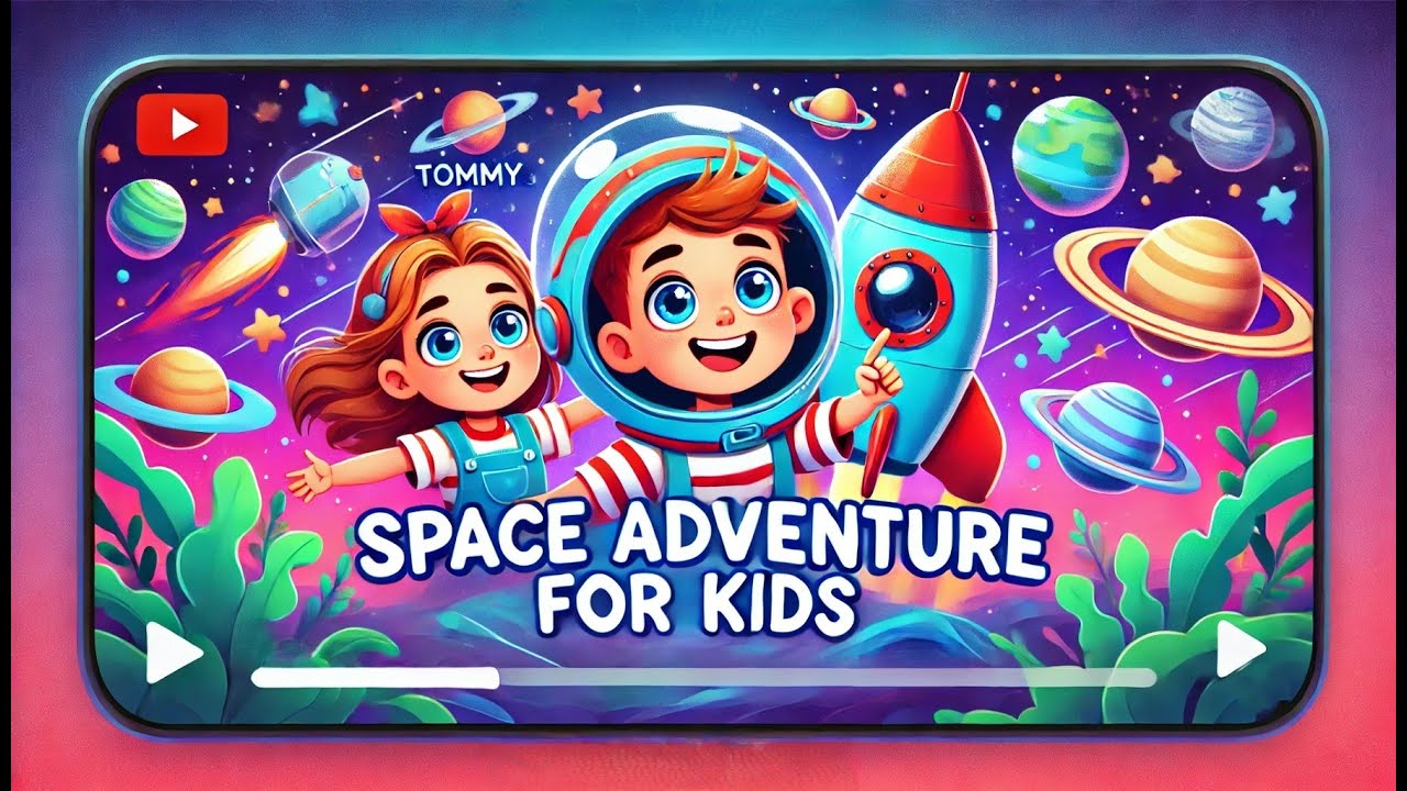 Space Adventure for Kids | Bedtime Story Animation in English - YouTube