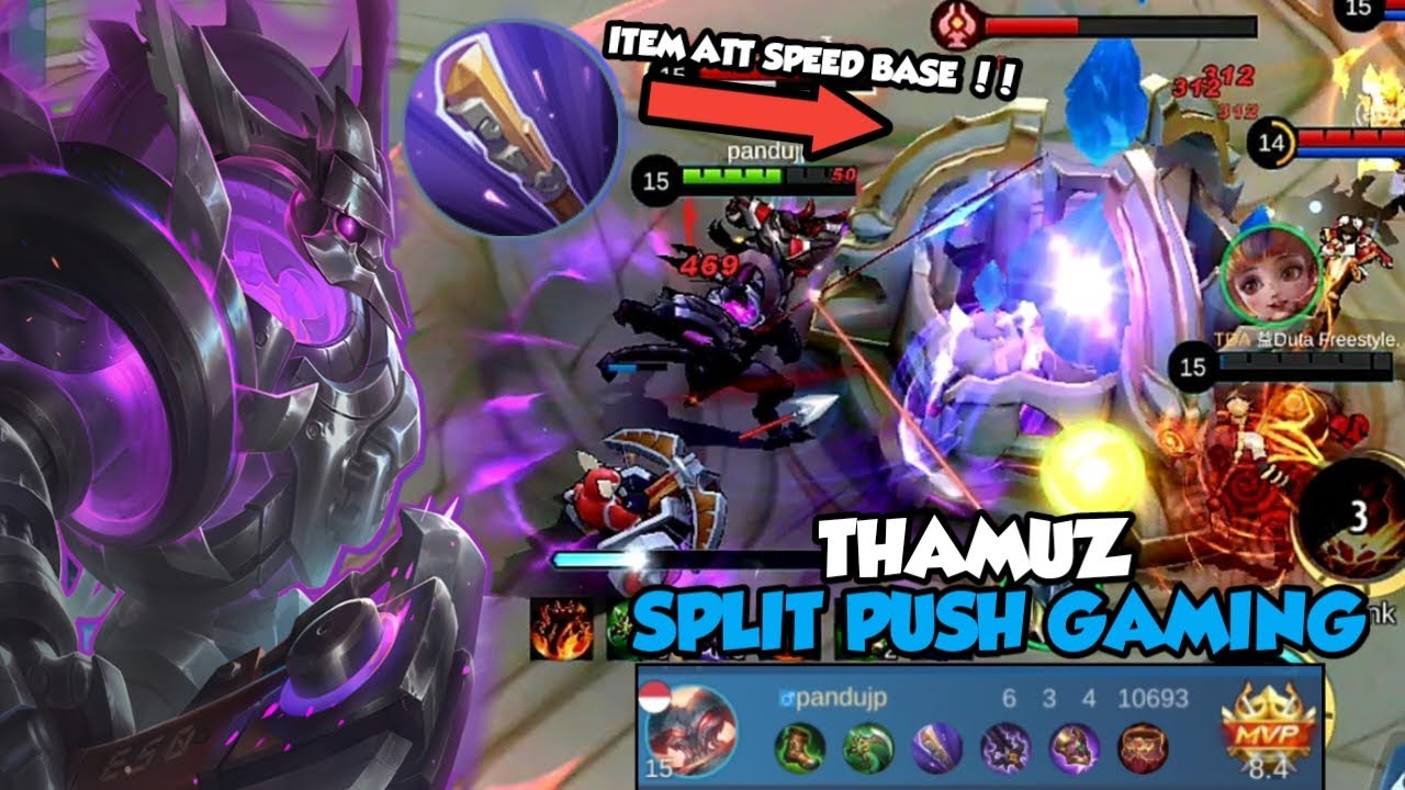 BEGINI CARA MAIN THAMUZ OBJEKTIF GAMING TERBARU !! BUILD THAMUZ ...