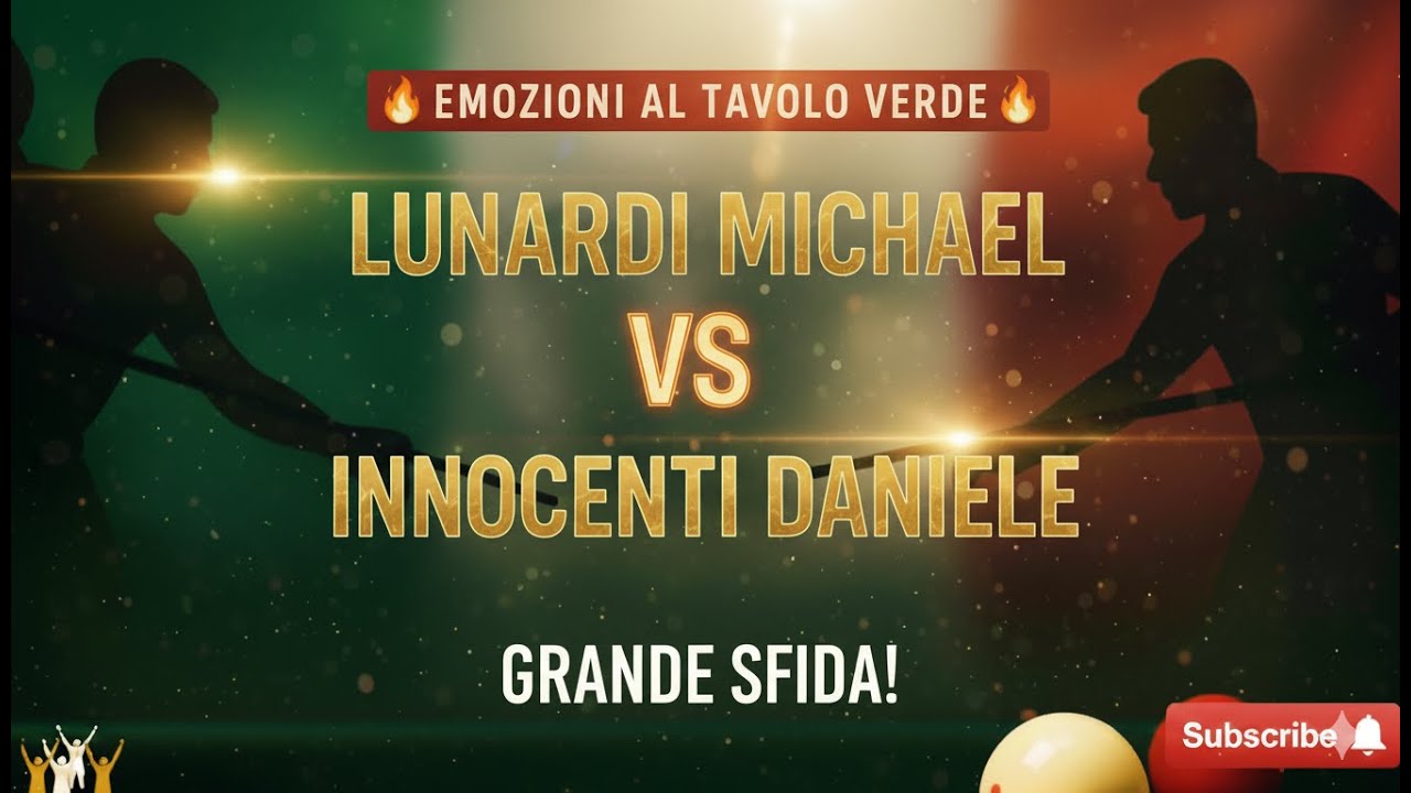 🔥 Lunardi Michael vs Innocenti Daniele – Emozioni al Tavolo Verde - YouTube
