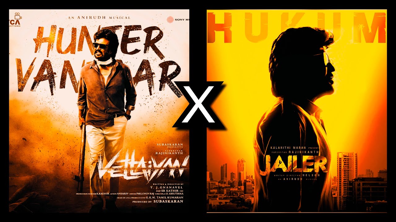 VETTAIYAN X JAILER | Hunter Vantaar X Hukum | Rajinikanth | Anirudh Mix ...