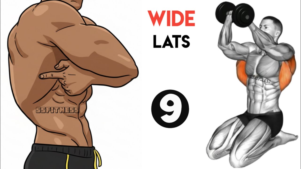 Wide Lats: 9 Fastest Huge Back Exercises - YouTube