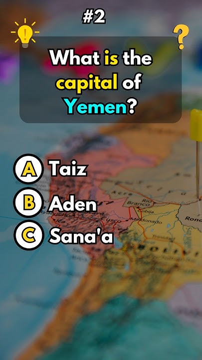 "World Capitals Quiz: Test Your Geography Skills!"(Part 84): #quiz # ...