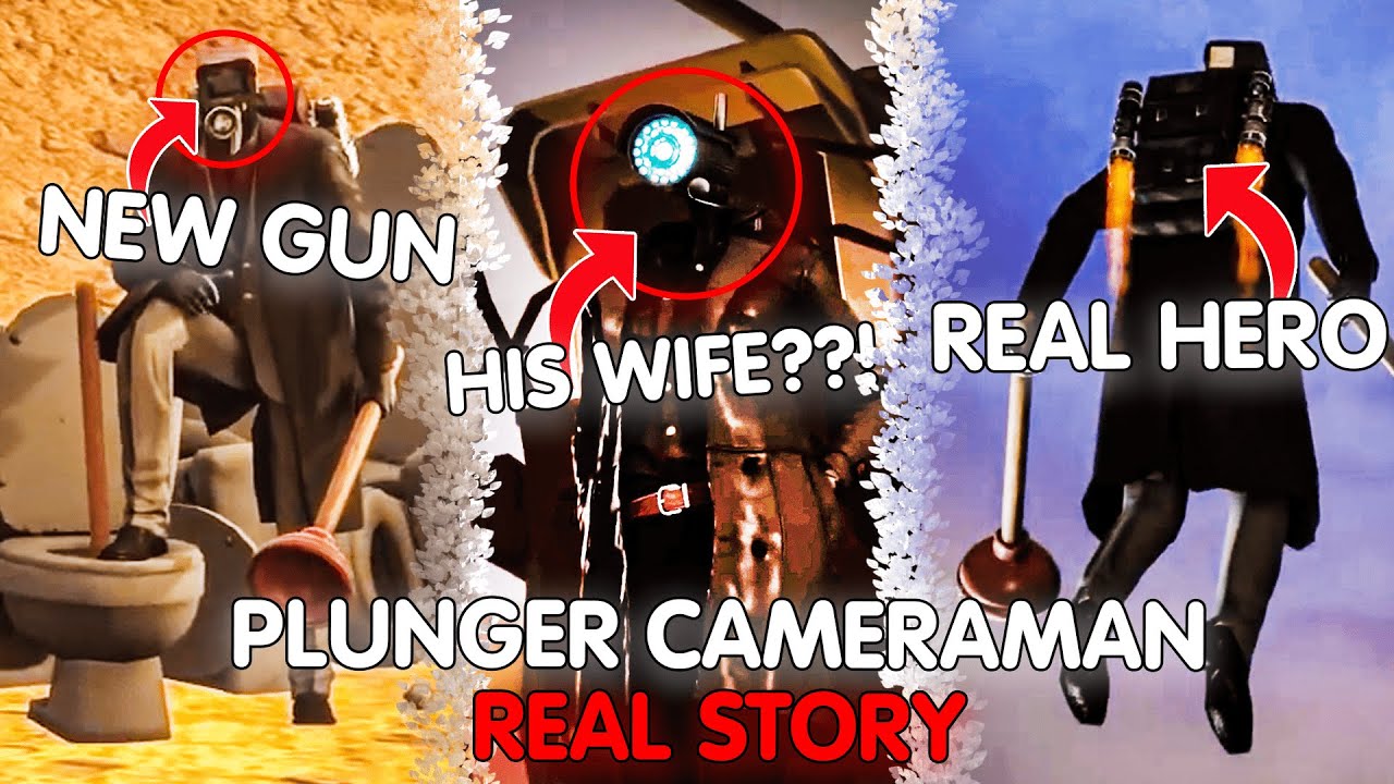 Plunger Cameraman - WHO IS HE? Skibidi Toilet 1-55 Episodes All Secrets ...