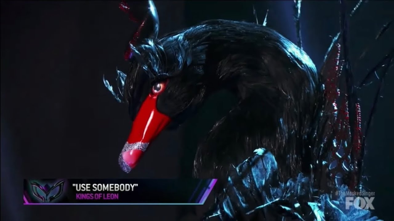 Black Swan Performs "Use Somebody" By Kings Of Leon | Masked Singer ...