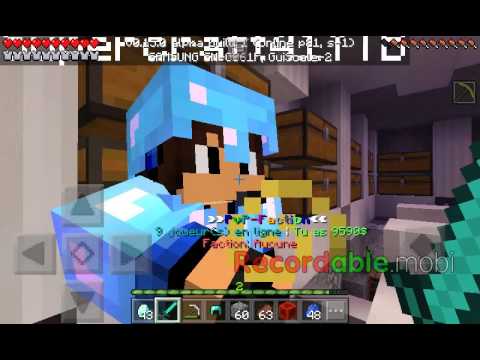 Enchantements PVP Faction épisode 2 saison 1|MINECRAFT POCKET EDITION ...