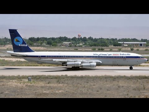 2019 Saha Airlines Boeing 707 Crash - Footage - YouTube
