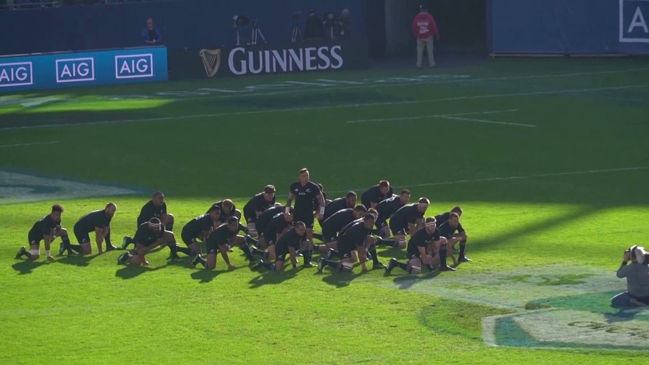All Blacks Haka v. Ireland in Chicago 2016 - YouTube